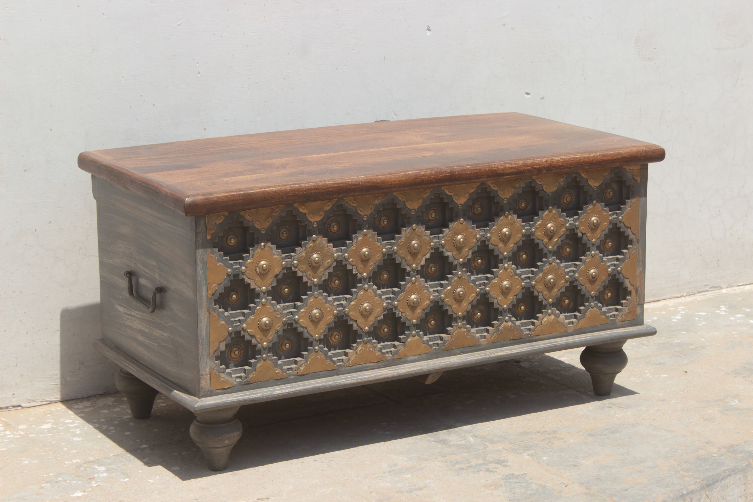 Trunk Box Wooden Storage Chest Box Ornamented Storage Chest - Etsy