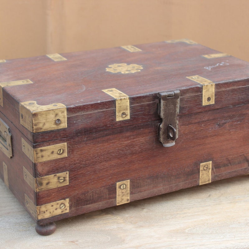 Vintage Keepsake Box - Etsy