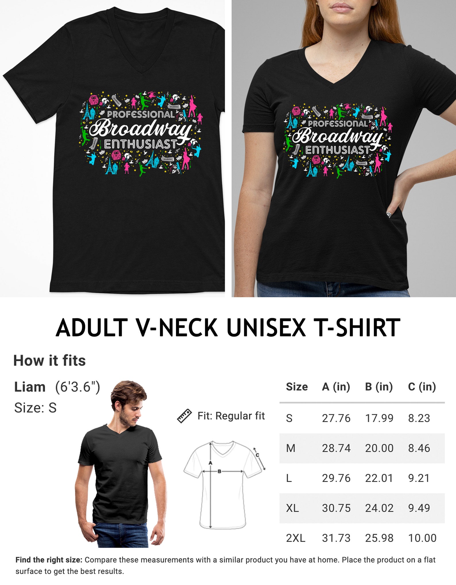 Broadway Gifts Musical Theatre Gift Musical Theatre Shirt - Etsy