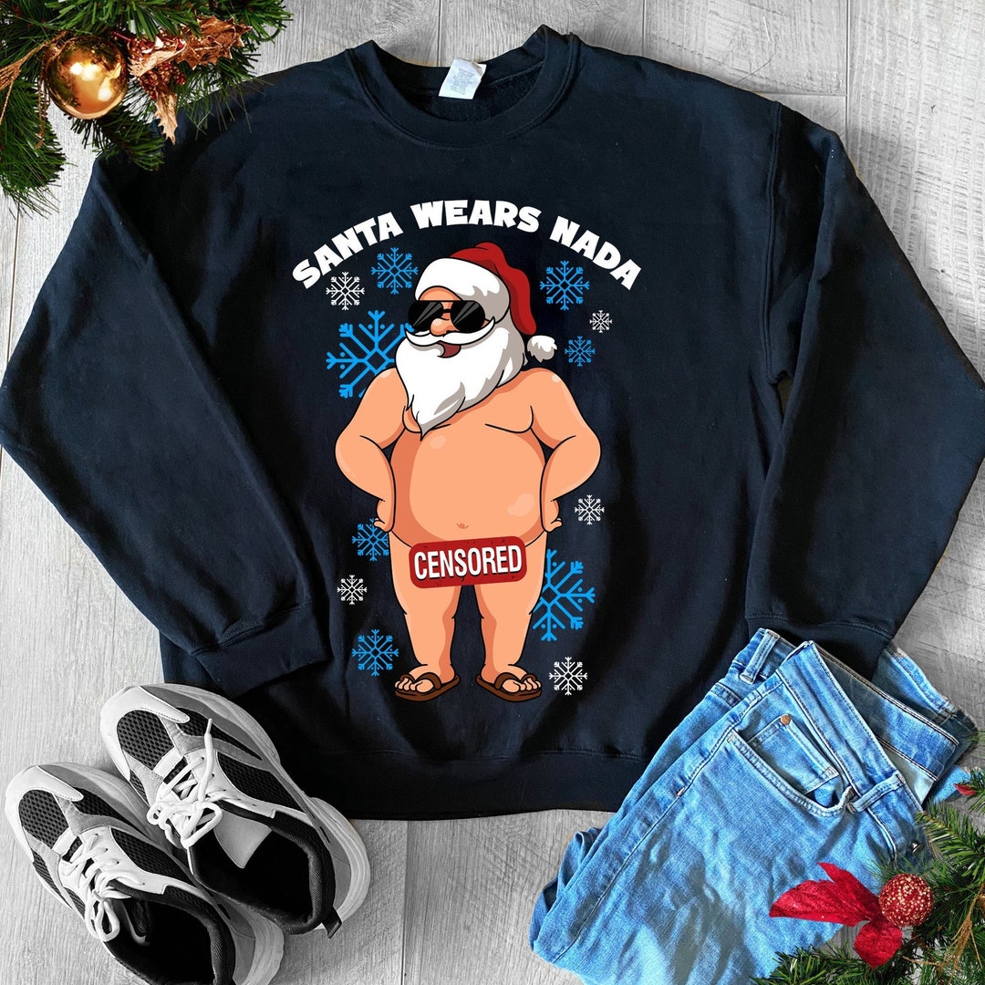 Raunchy Naughty Dirty Ugly Christmas Sweater Women Dirty Christmas ...