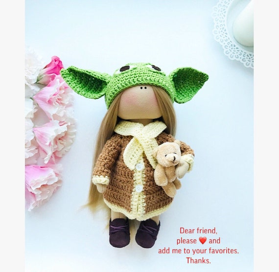 Baby alien. Baby doll with a removable coat cap. Cosplay. | Etsy