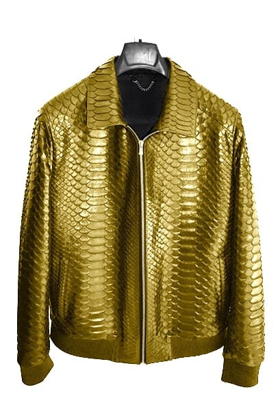 Golden 100% Real King Python Dragon PYTHON SNAKE With Jumbo Scales and ...