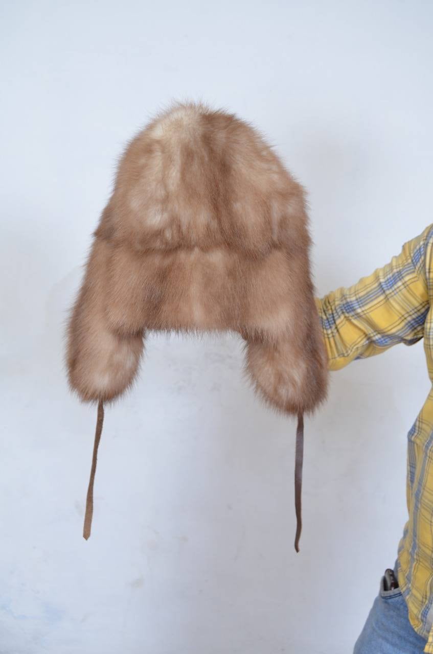 Man's Real Sable Fur Hat/cap All Sizes Custom Made Hand Made - Etsy