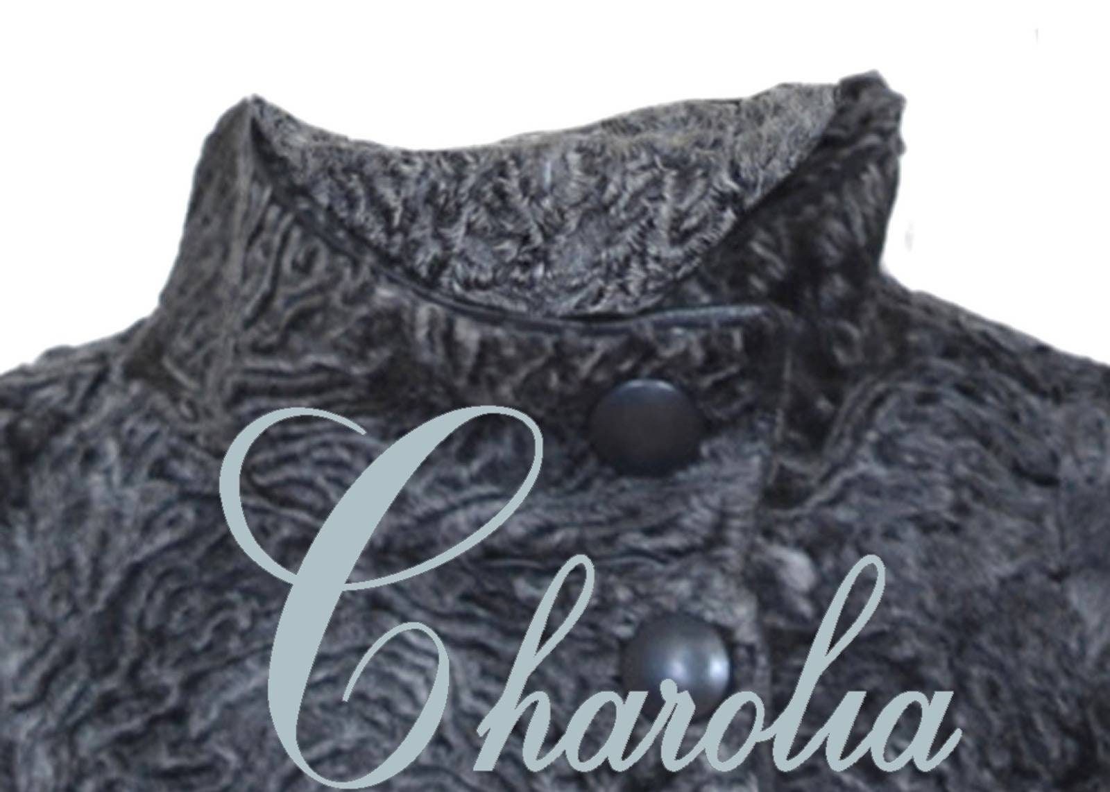 Men's Black/gray Real Karakul Sheep Lamb Fur Broad Tail Lamb Fur ...