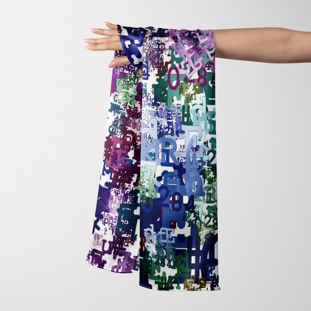 Silk Shawl, Hand Stitched, MARE Collection - Etsy