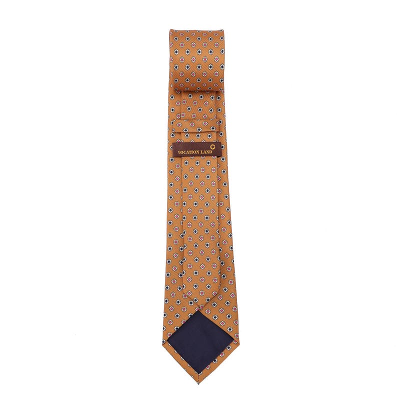 Mustard Floral Neckties,mustard Yellow Wedding Tie,ties for Wedding ...