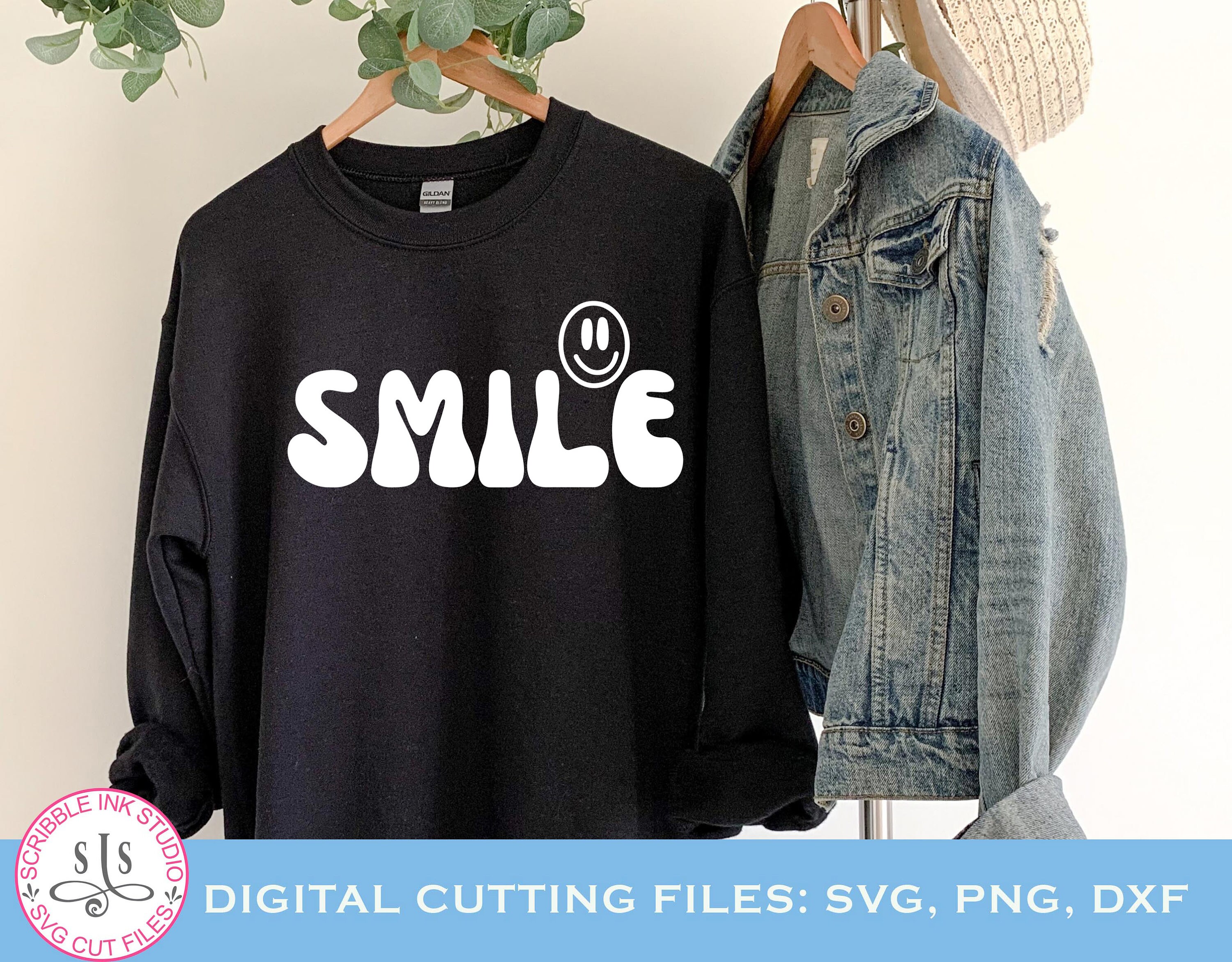 Smile Svg Smiley Face Svg Happy Positive Svg Be Happy Svg - Etsy