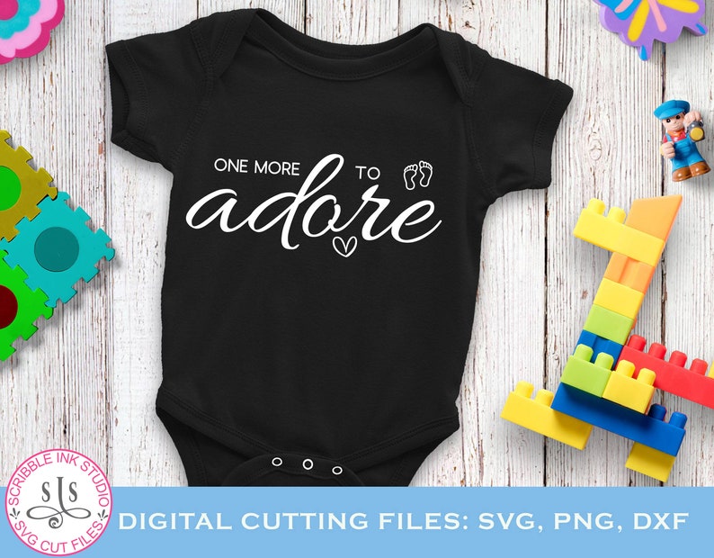 One More to Adore Svg New Baby Svg Baby Announcement Svg - Etsy