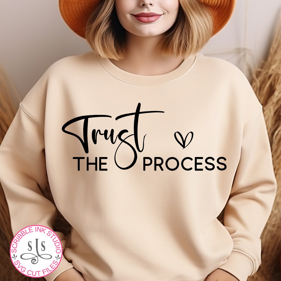 Trust the Process Svg, Trust Svg, Bible Verse Svg, Unshakable Promise ...