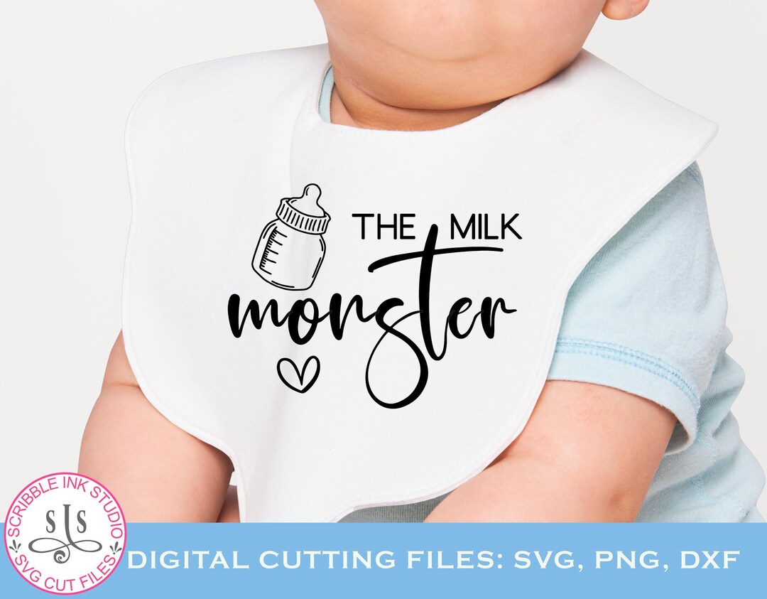 Milk monster Svg Boobie Monster Svg Breastfeeding Svg - Etsy Portugal