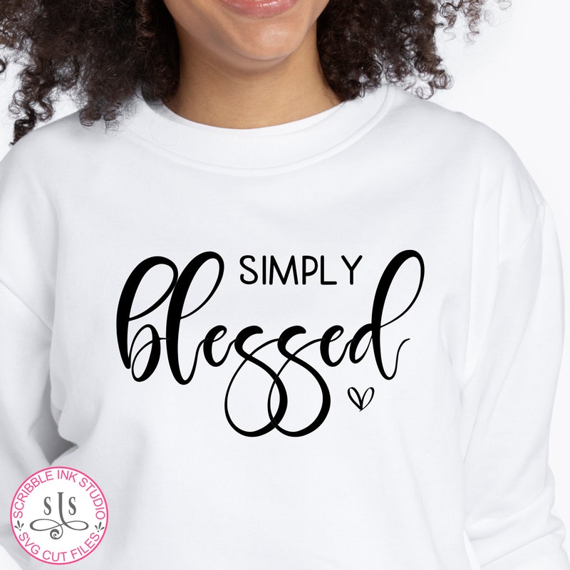 Blessed Svg - Etsy