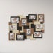 Wall-mounted Split Picture Frame Collage Family Tree Wall Decor Custom ...