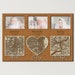 Wall-mounted Split Picture Frame Collage Family Tree Wall Decor Custom ...