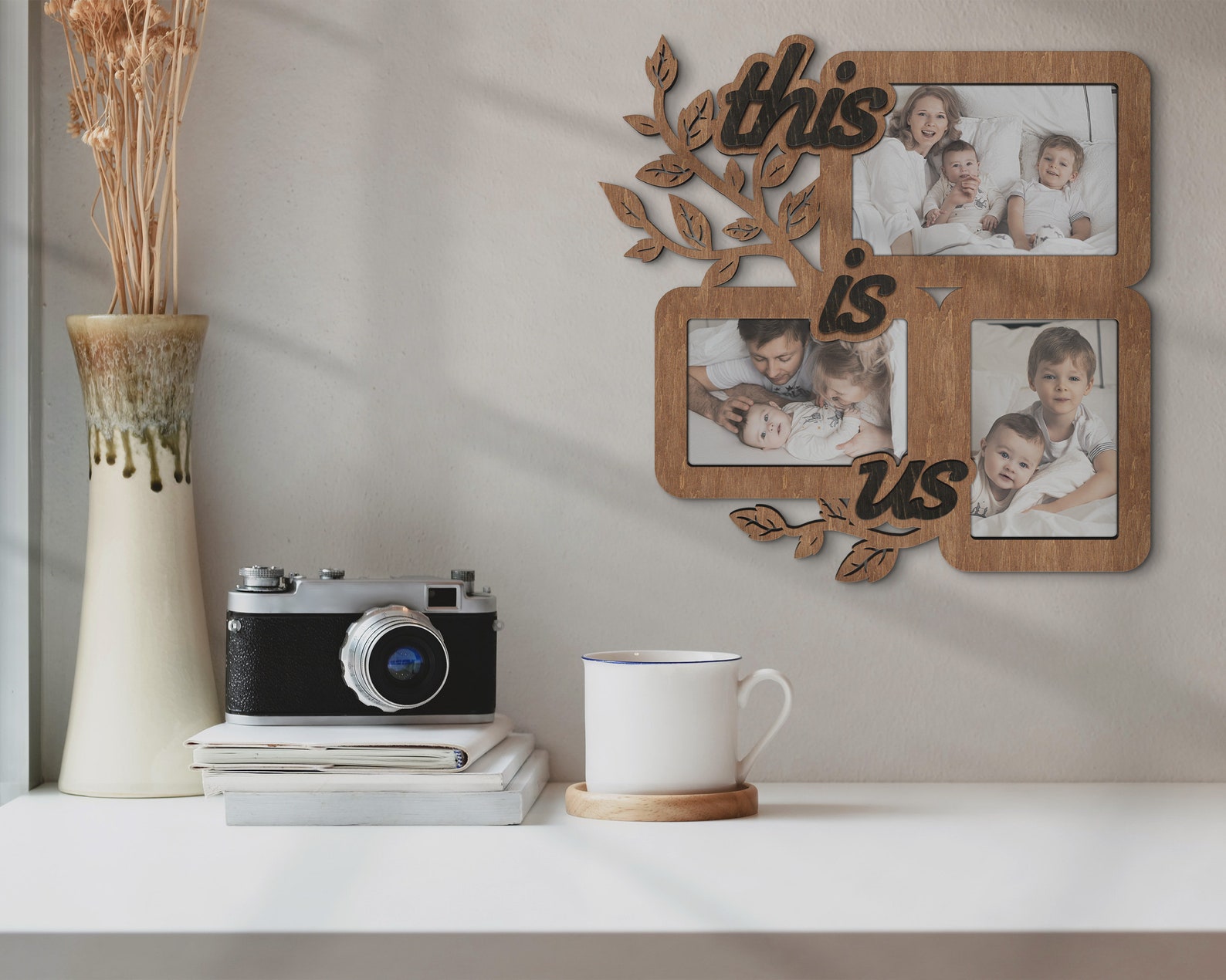 Picture Frame Collage 3 Places for Photo Family Picture Frame This is ...