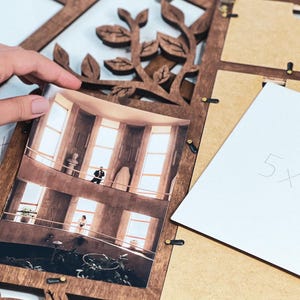 Wall-mounted Split Picture Frame Collage Family Tree Wall Decor Custom ...