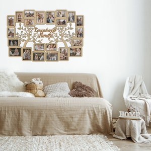 Personalized Extra Large Picture Frame Collage Big Photo Frame Family ...