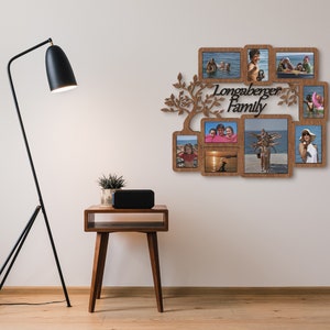 Personalized Family Tree, Family Tree Collage Frame, Wall Collage Kit ...