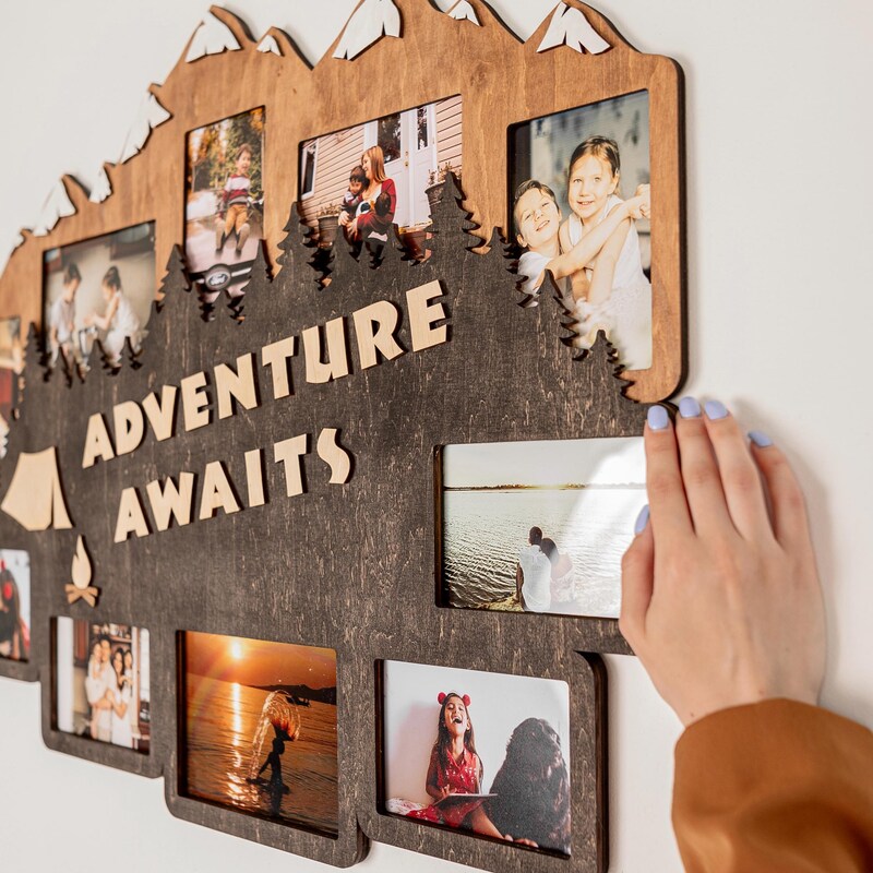 Wooden Photo Collage - Etsy