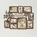 Wall-mounted Split Picture Frame Collage Family Tree Wall Decor Custom ...
