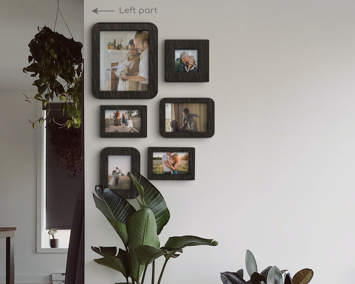 12 Piece Different Size Photo Frame Corner Set Wall Mounted | Etsy