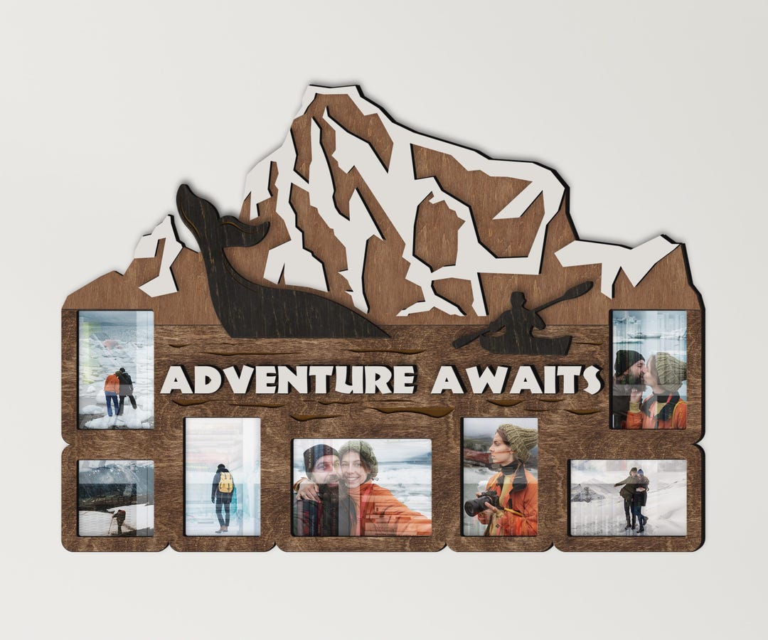 Personalized Iceberg Wall Gallery Unique Gift for Active Explorer ...