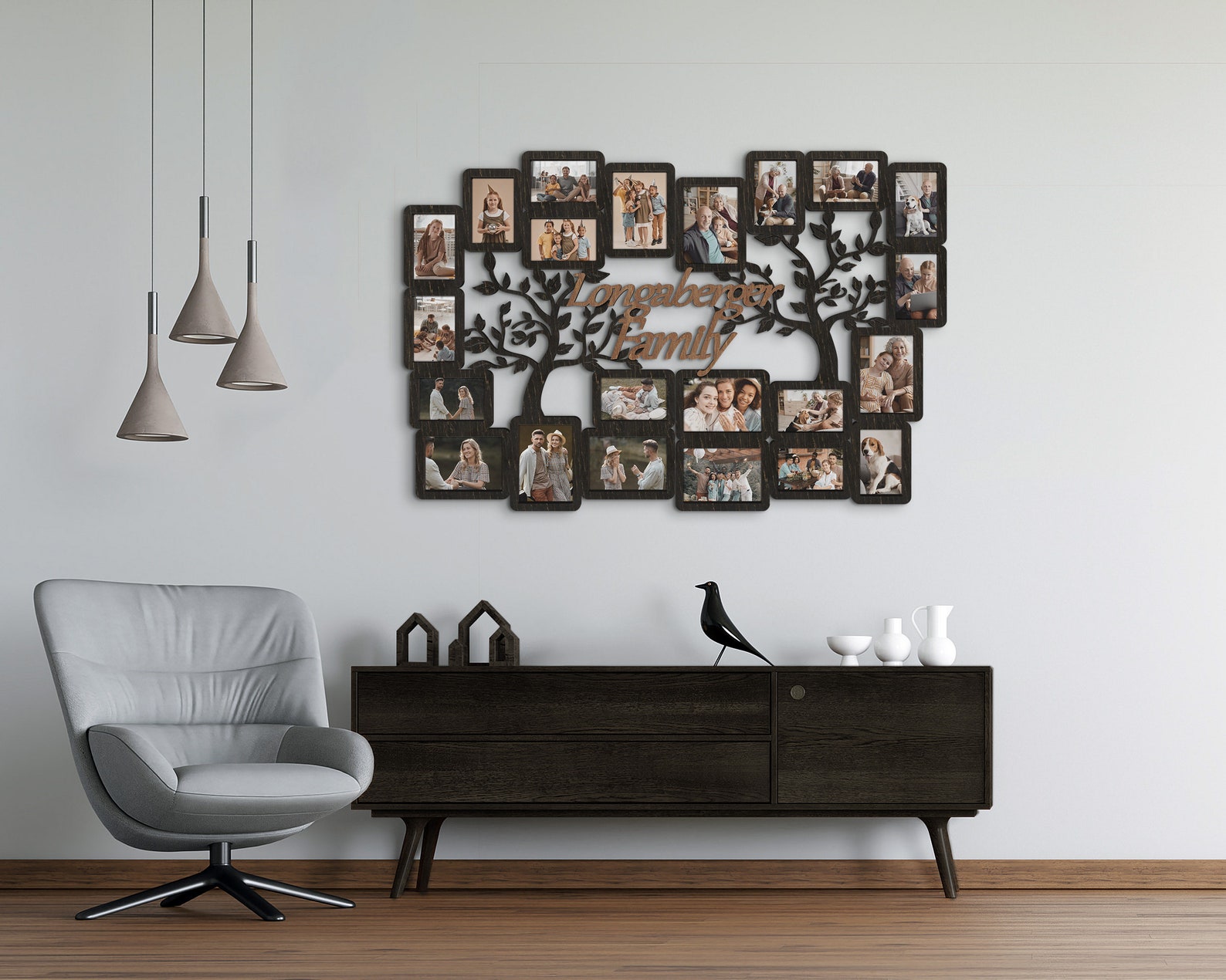 Personalized Family Picture Frame Collage Custom Photo Frame | Etsy