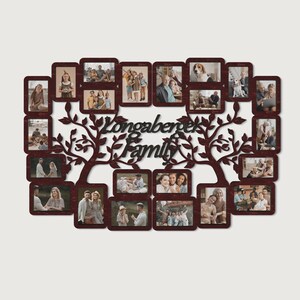 Personalized Extra Large Picture Frame Big Family Tree Photo Collage ...