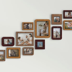Photo Frame Set 12 Pieces Custom Color Wall Collage Set Black Friday ...