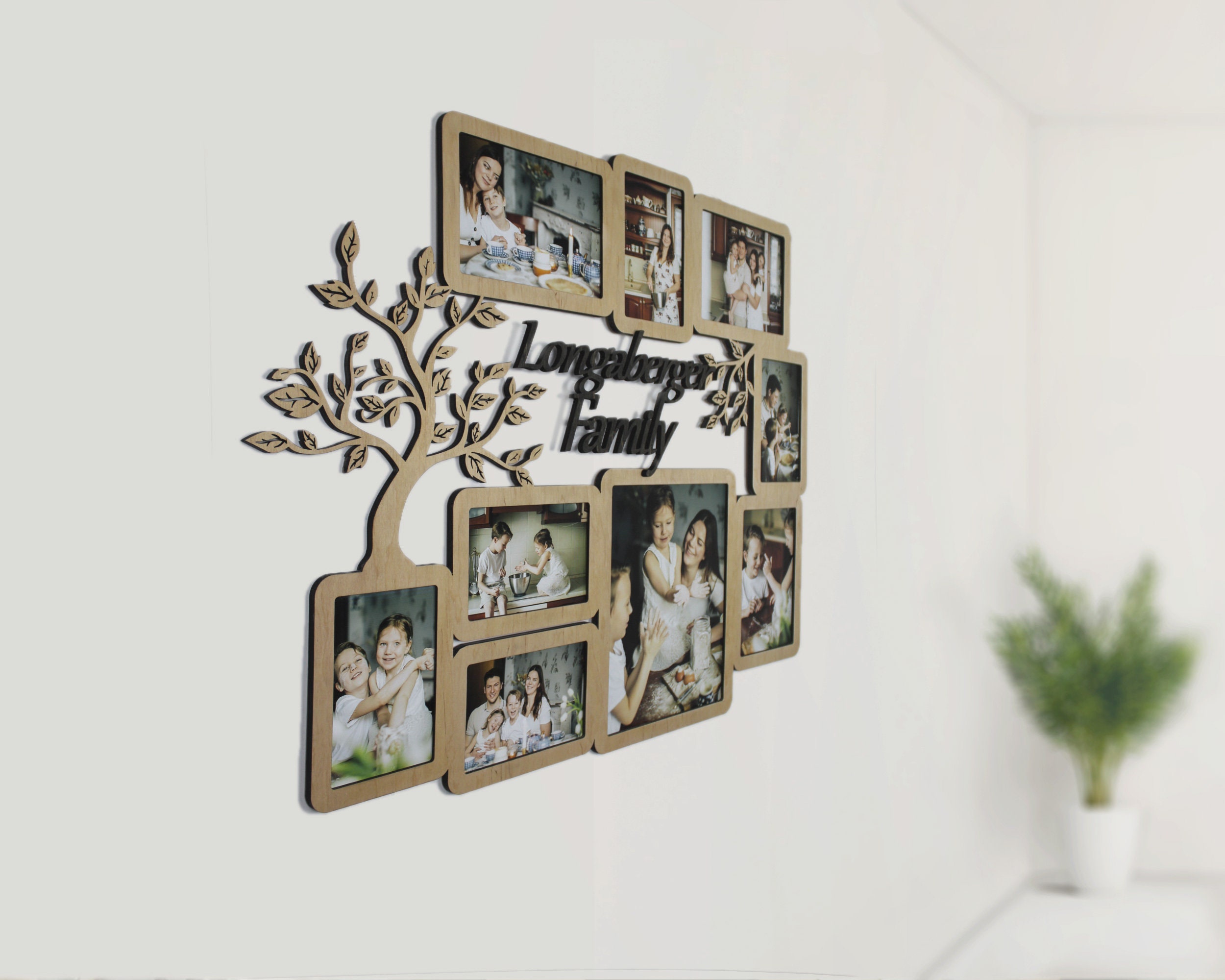 Family Portrait Illustration Family Portrait Wall Collage - Etsy UK