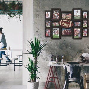 Bespoke Football Gift Coach Personalized American Football Picture ...