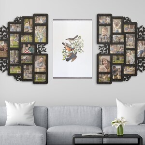 Wall-mounted Split Photo Frame Collage Thanksgiving Wall Decor Custom ...