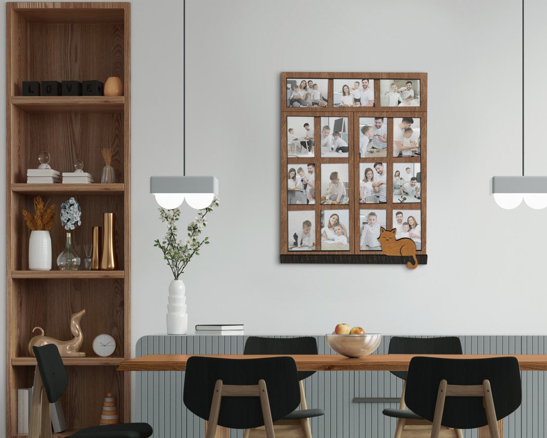 Window Picture Frame Collage Wall Photo Gallery Multiple Frames 15 ...