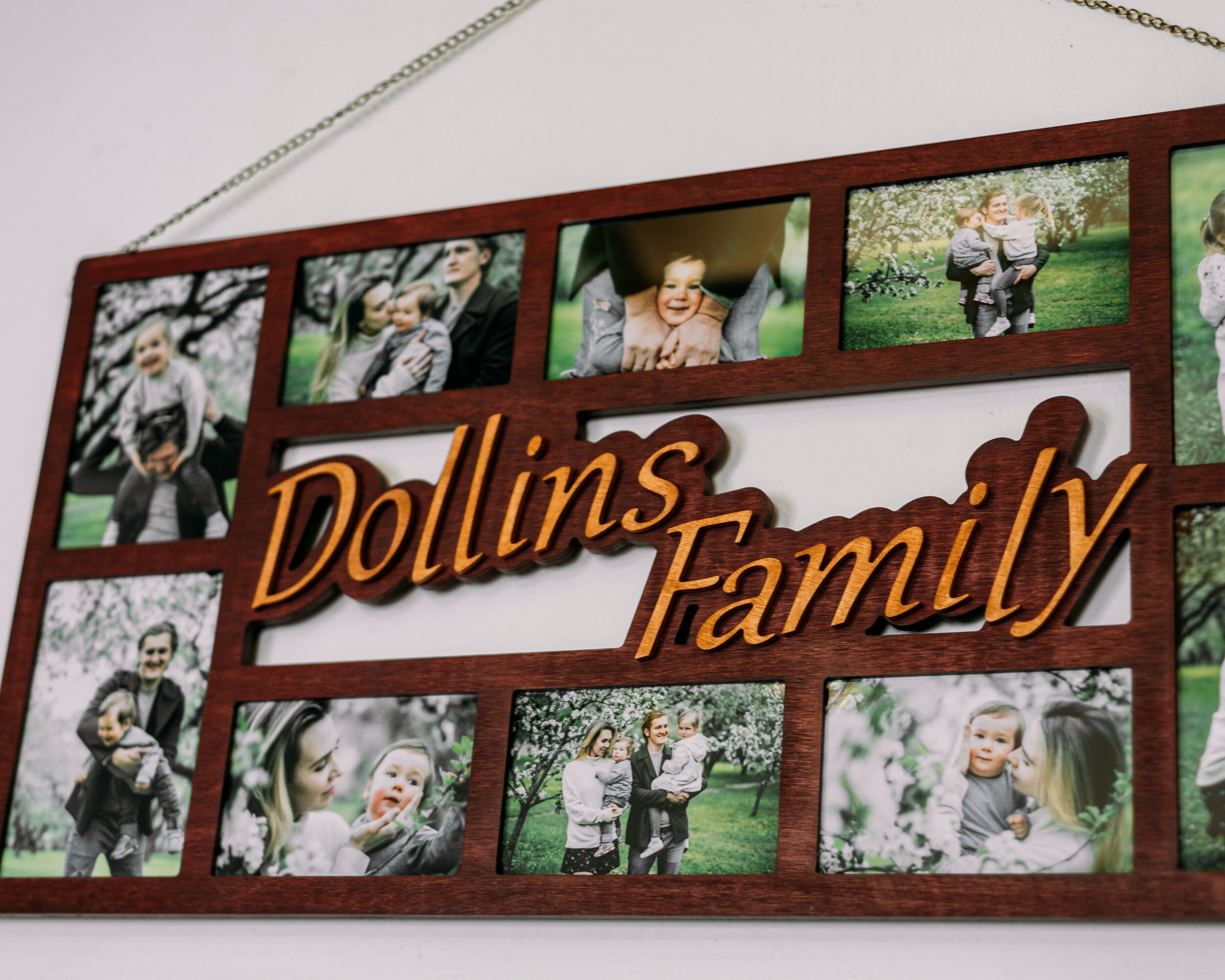 Personalized Photo Frame Collage Custom Text Picture Collage Custom ...