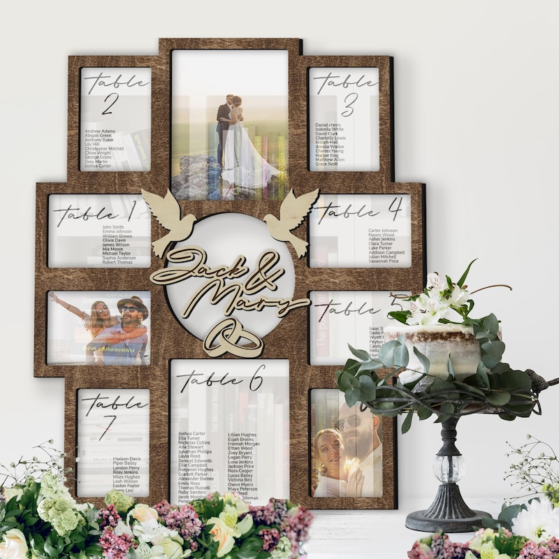 Rustic Photo Board - Etsy