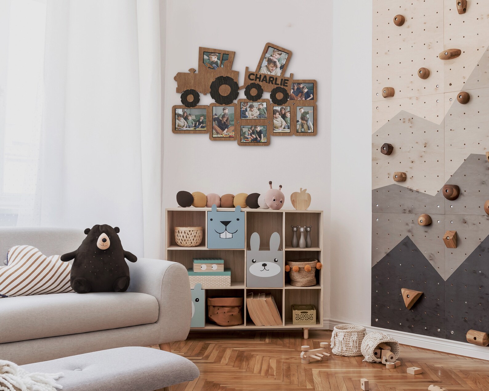 Tractor Photo Frame Set Farmer Gift Tractor Birthday Truck | Etsy