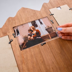 Adventure Awaits Family Photo Collage Wood Camping Signs Woodland ...