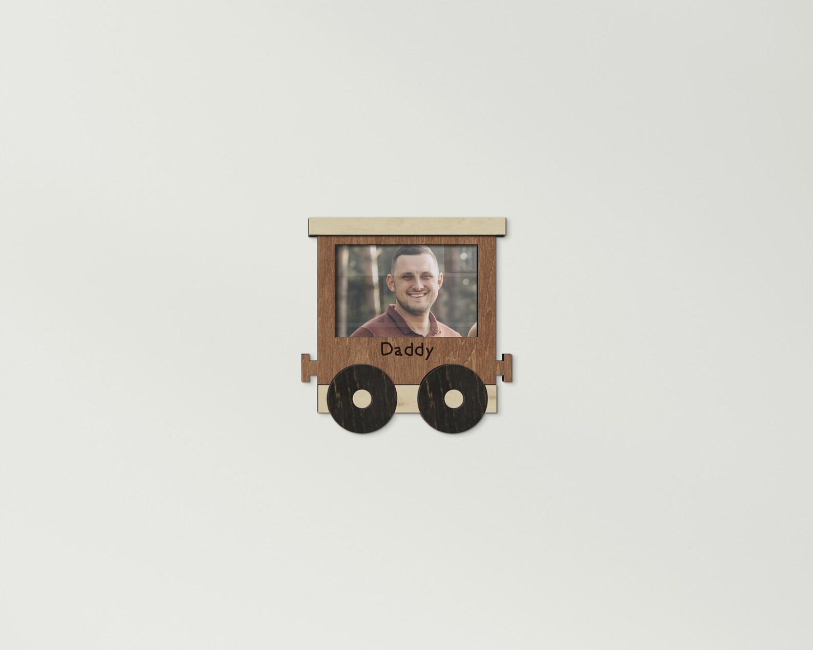 Personalized Wooden Train Photo Frames Build Your Own Train | Etsy