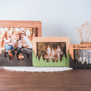Personalized 8x10 Picture Frame Forest Wall Decor Travel Wall Decor ...