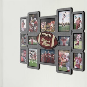 Bespoke Football Gift Coach Personalized American Football Picture ...