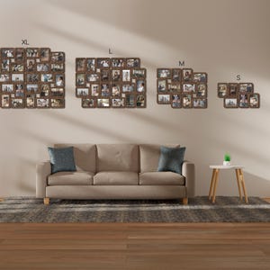 Big Family Picture Frame Collage Wall Mounted Photo Collage Multiple ...