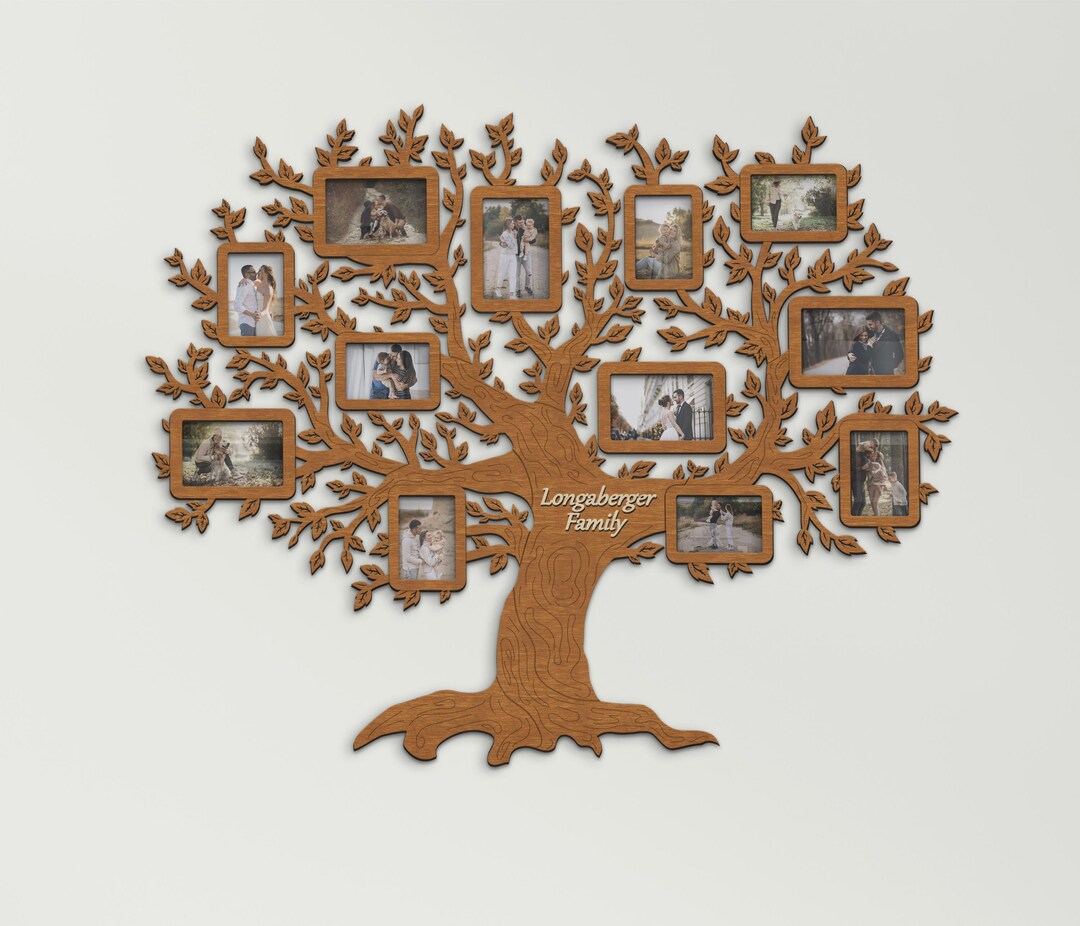 Personalized Gift for Family Genealogical Tree Wall Hangings Decor ...