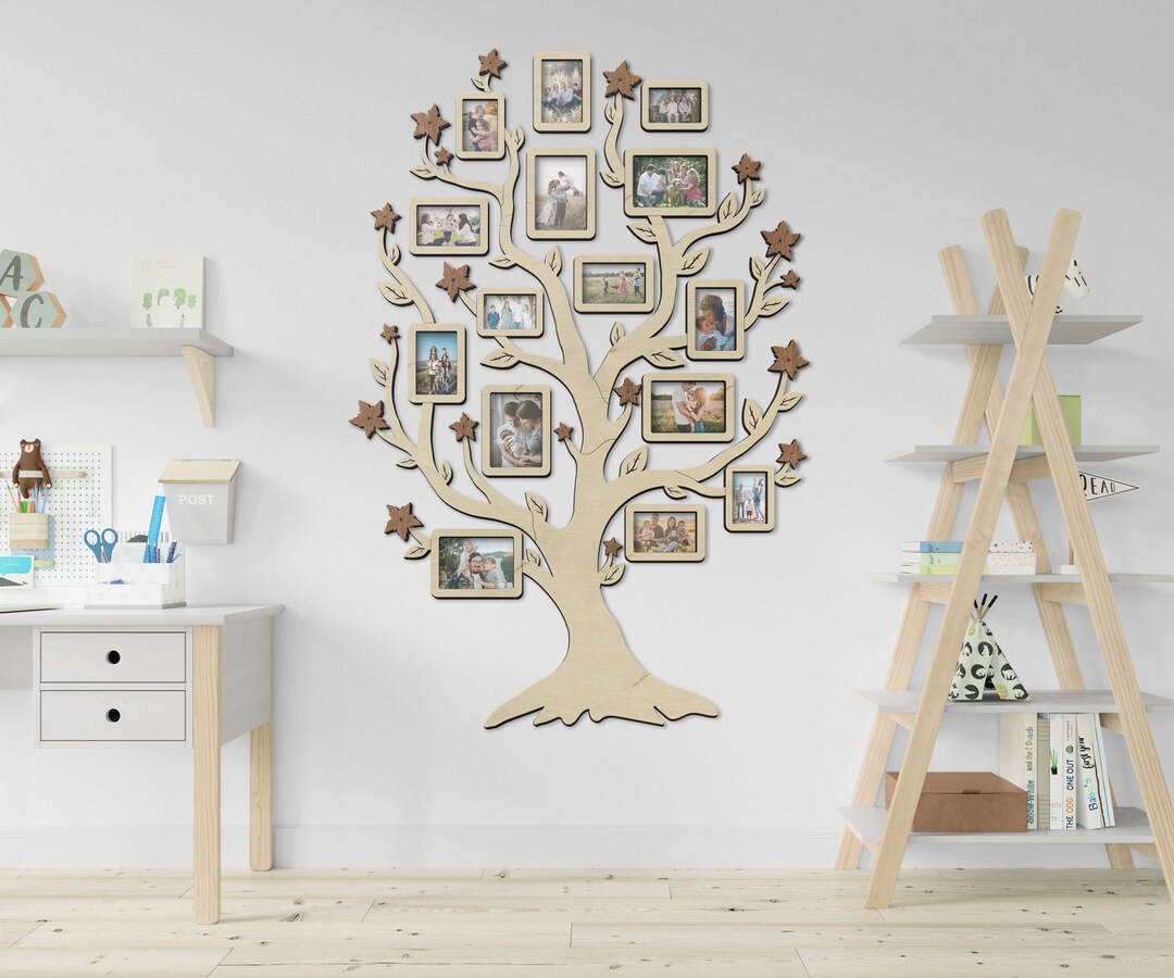 Handcrafted Picture Frame for Family Memories Tree of Life Wall Art ...