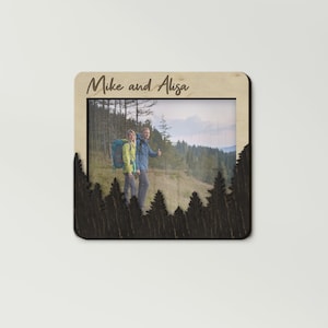 Personalized 8x10 Picture Frame Forest Wall Decor Travel Wall Decor ...