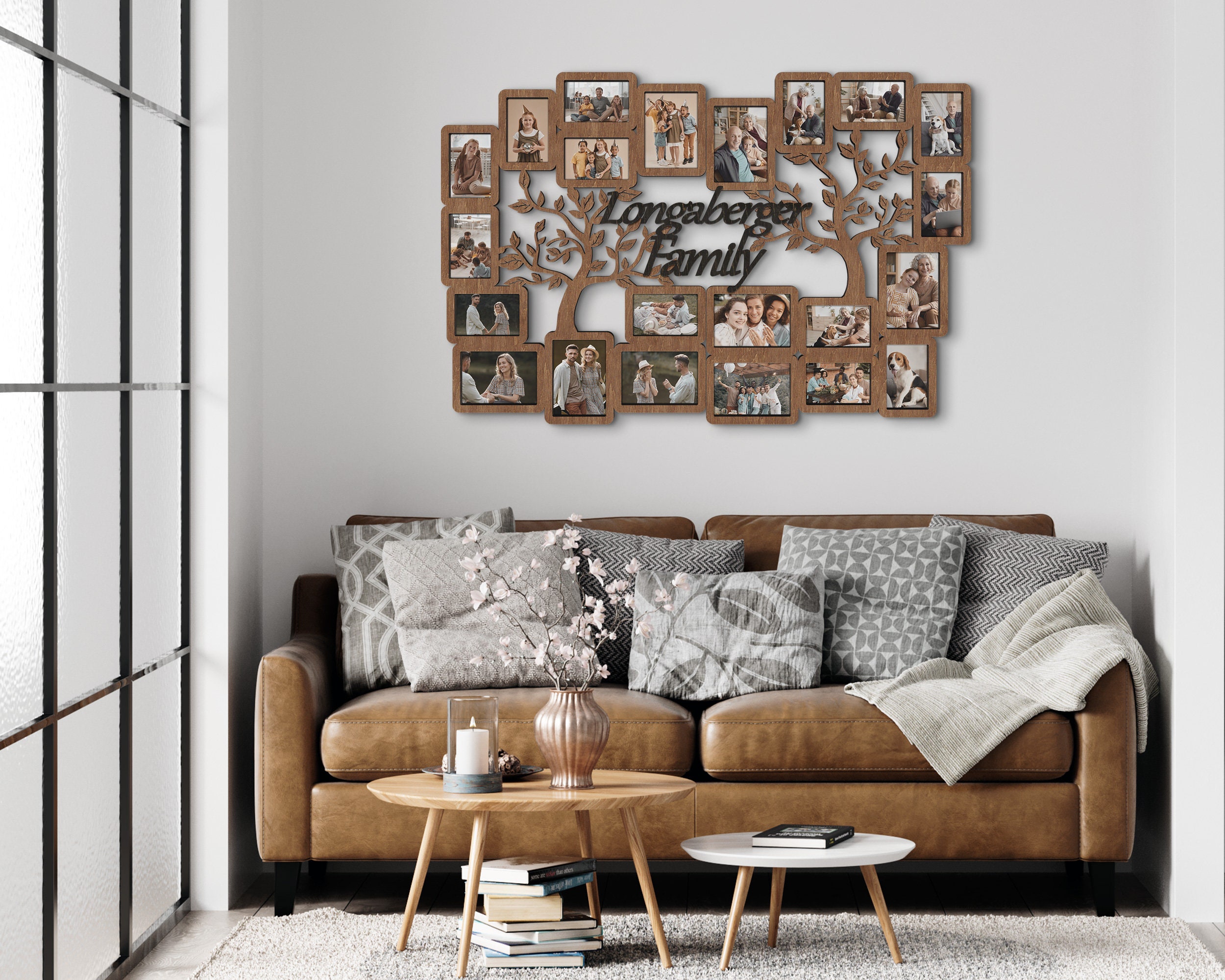 Personalized Family Picture Frame Collage Custom Photo Frame | Etsy