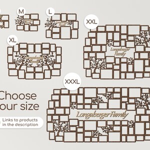 Personalized Extra Large Picture Frame Collage Big Photo Frame Family ...