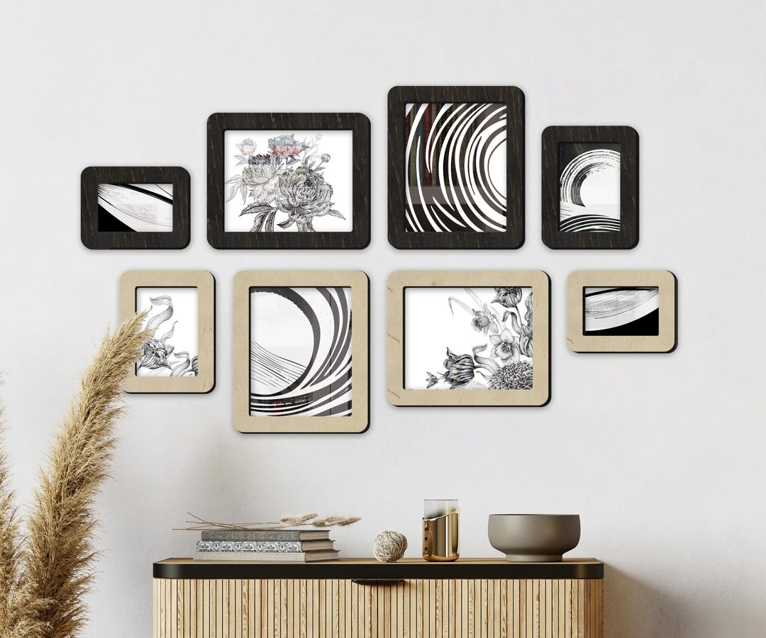 Custom Photo Frame With Rounded Edges Poster Picture Frame Unique ...