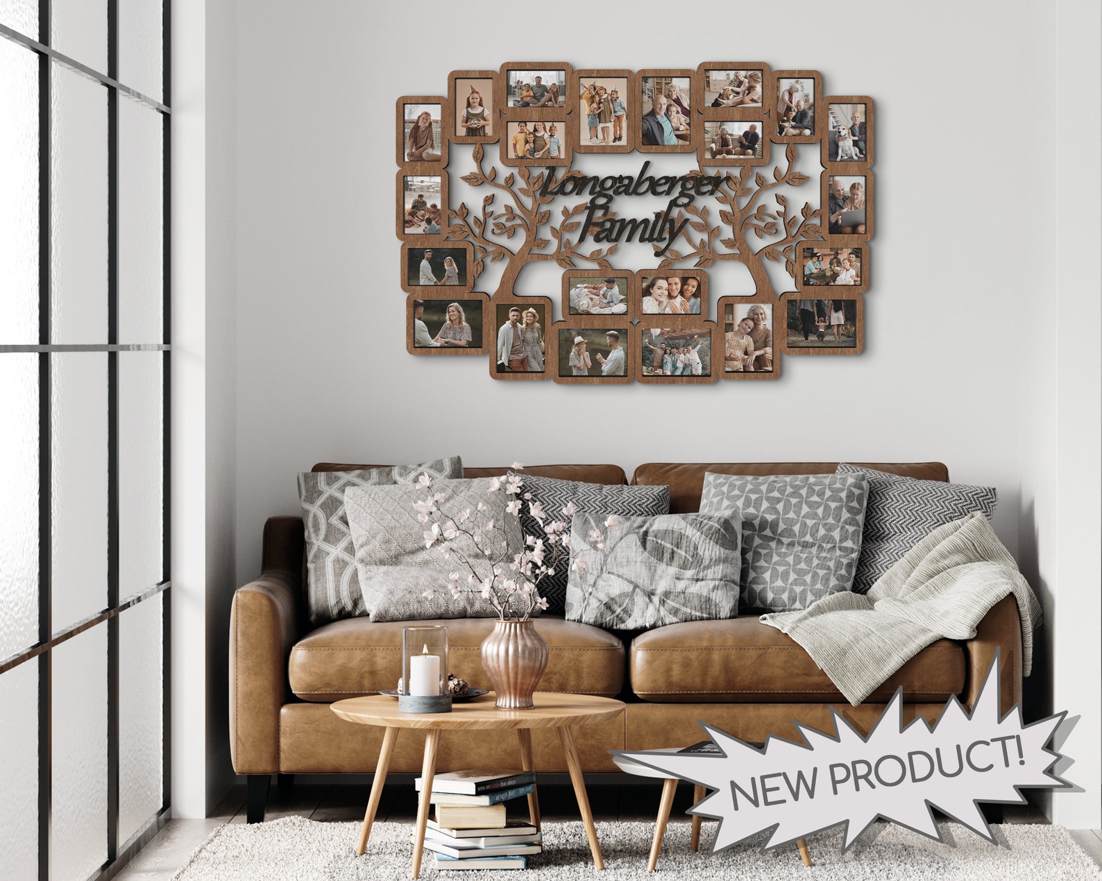 Large Picture Frame Collage Big Photo Frame Family Tree - Etsy