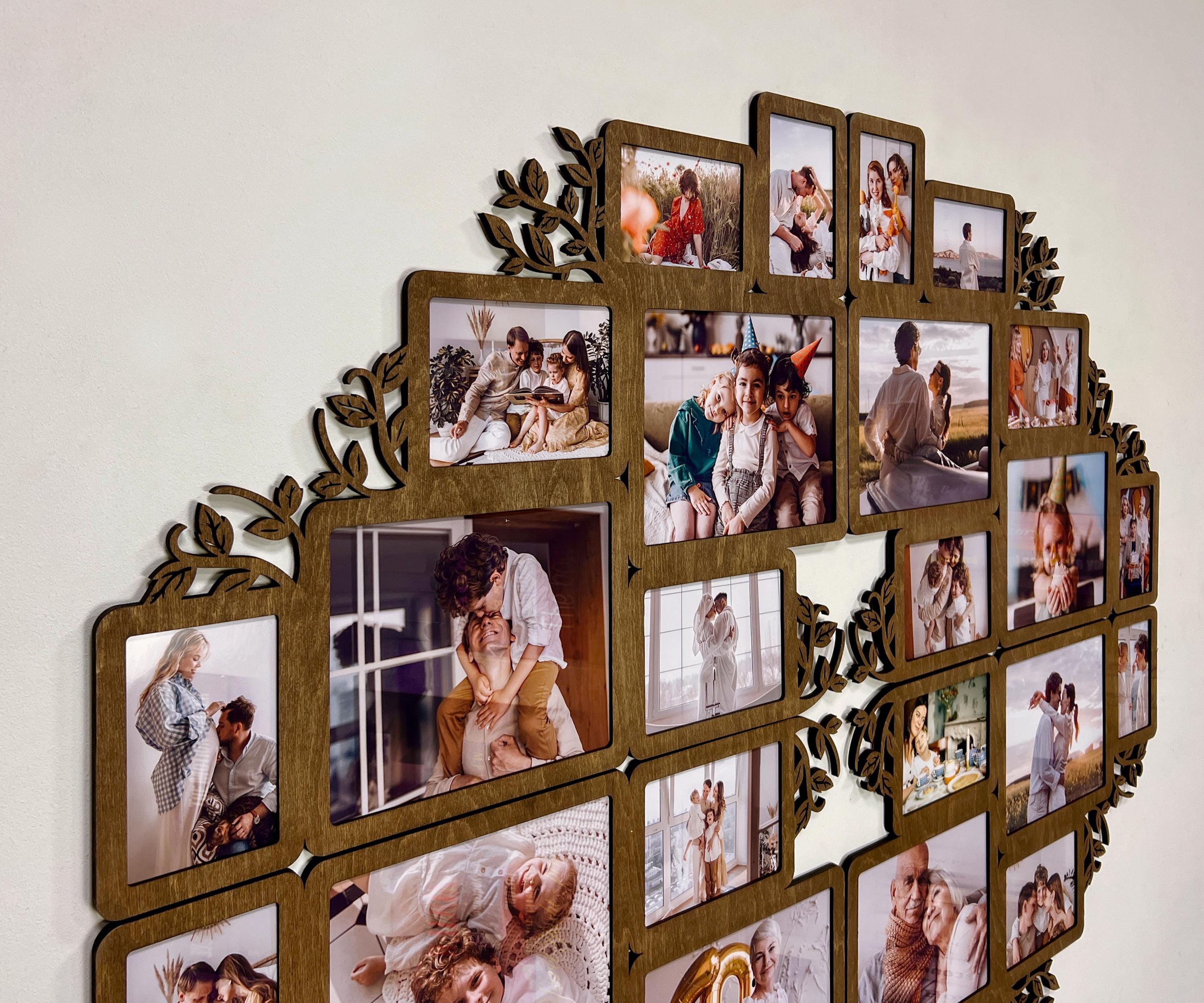 Large Picture Frame Collage Photo Wall Decor Family Wall Gallery ...