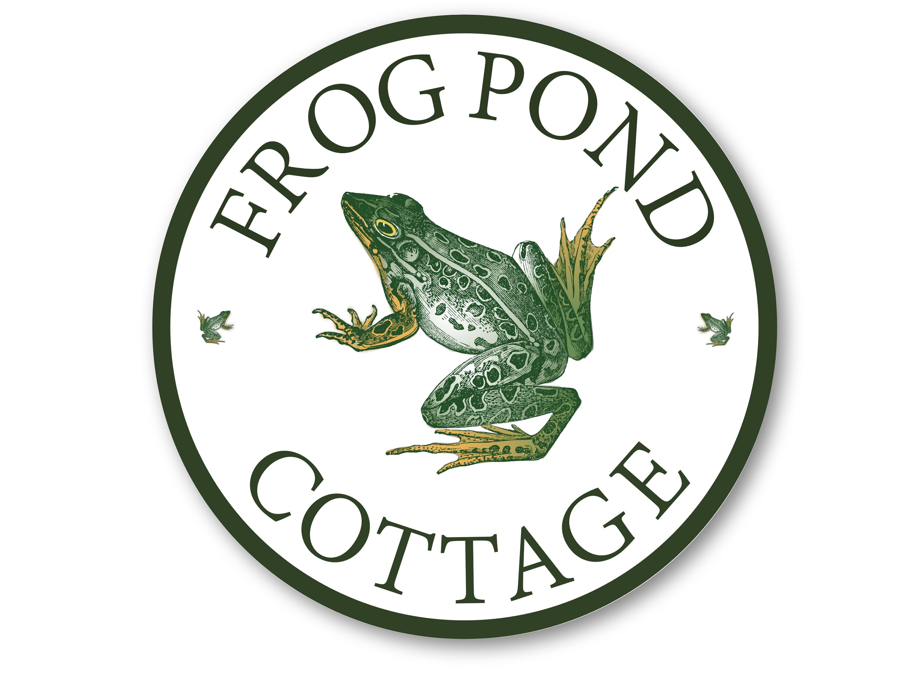 Frog or Toad House Sign Number Name Address Cottage Sign - Etsy