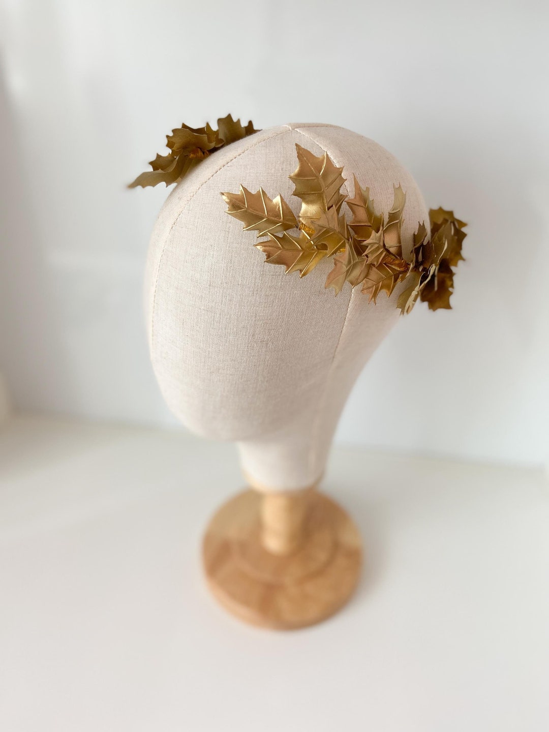 Shiny Gold Crown Fit for a Caesar, Gold Greek Goddess Crown - Etsy